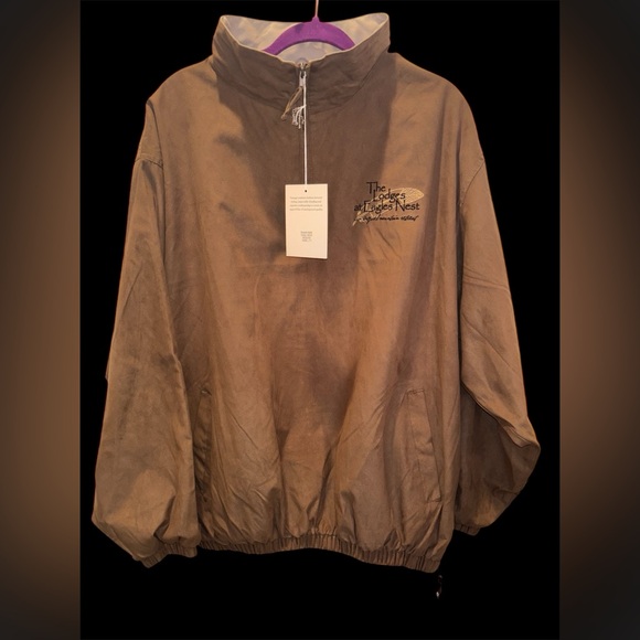 Vantage | Jackets & Coats | Nwt Vantage Microsuede Pullover 4 Zip ...
